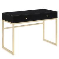 BELLEZE Bronte 42" Console Table w/ Drawers Rectangular Legs, 2 Colors - On Sale - Bed Bath ...